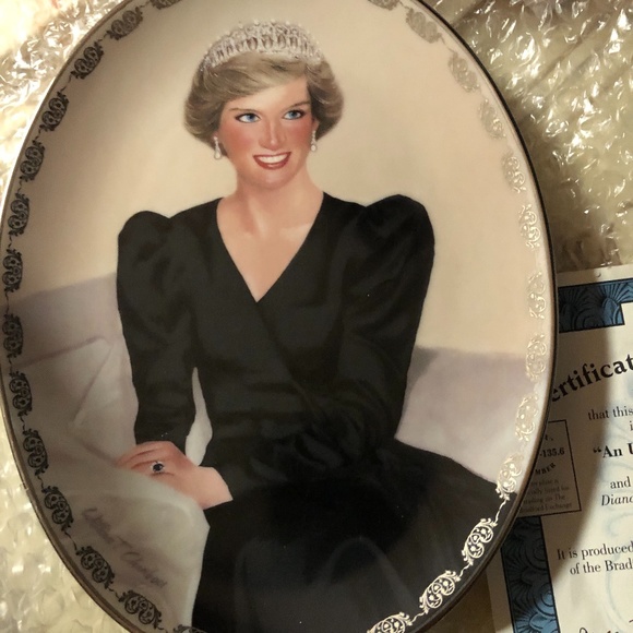 The Bradford Exchange | Other | Princess Diana Collectible Plate | Poshmark